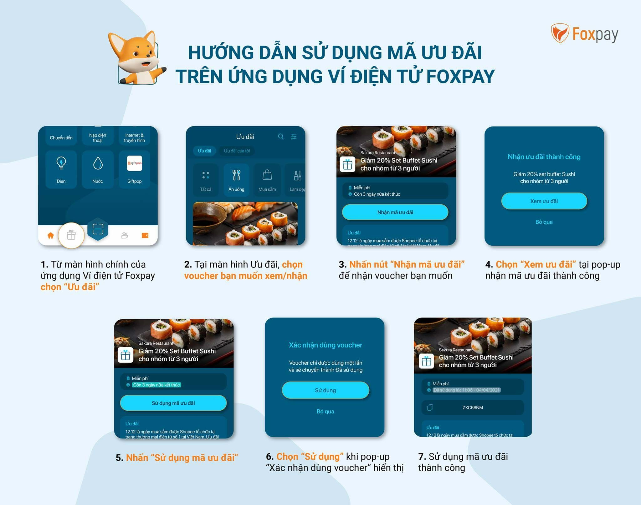 Săn ngay ưu đãi cực hấp dẫn khi update Ví Foxpay phiên bản 2.2 - wififpt.vn